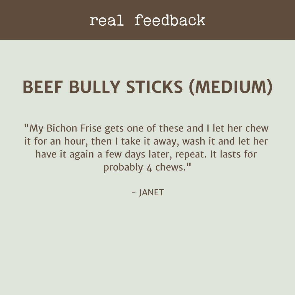 Premium Australian Bully Sticks - Solid Dog Chews – Bonza Dog Treats